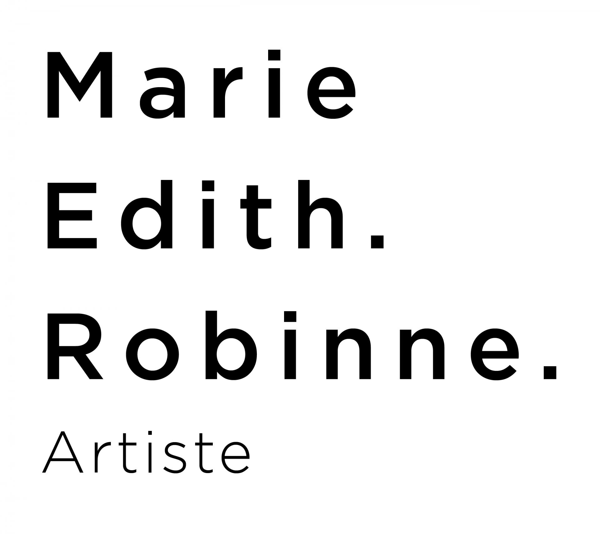 contact - Marie-Edith Robinne
